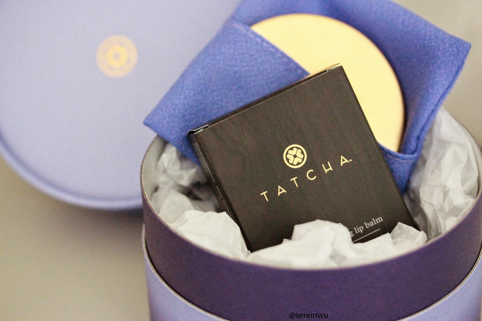 The Gift of Gold - Tatcha Golden Lip + Mirror Duo - Serein Wu