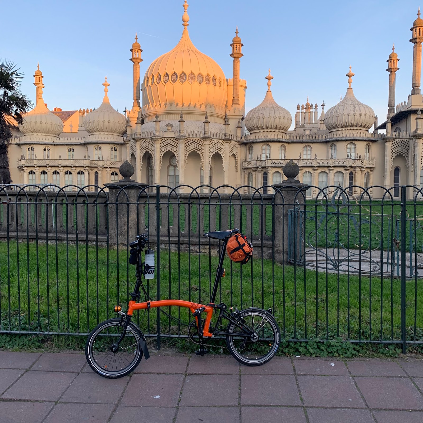 My Orange Brompton: Brompton Duo London to Brighton