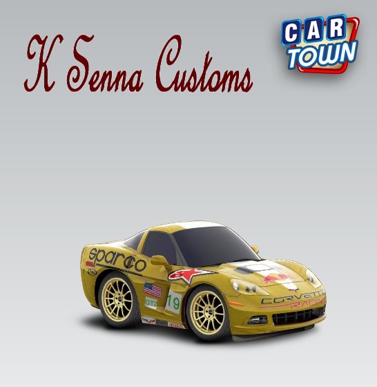 K Senna Customs: Custom ALMS Corvette Z06 Race Car
