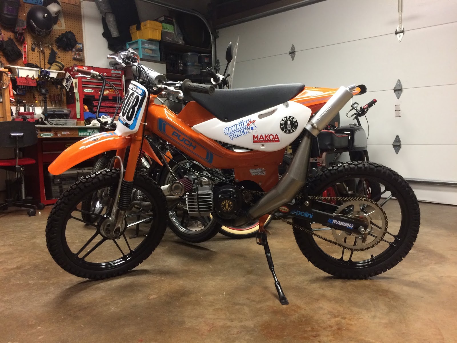 Moped Luau: Puch/Tomos Motocross Bike