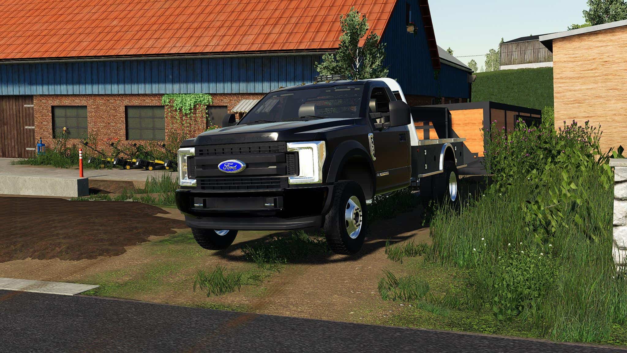FS19 EXP19 2019 Ford F-550 Flatbed v1.0 - FS 19 & 22 USA Mods Collection