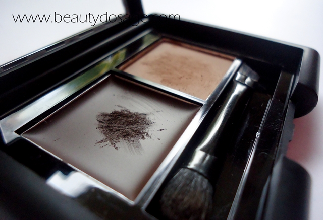Review and swatches: Elf studio brow kit in Dark | Beauty Dosage
