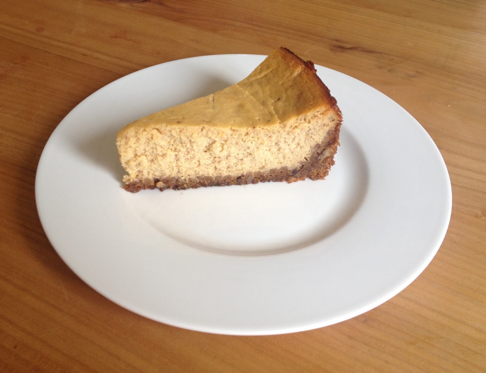 Butternut squash cheesecake :-) with a gingersnap base! (OC)(RECIPE ...