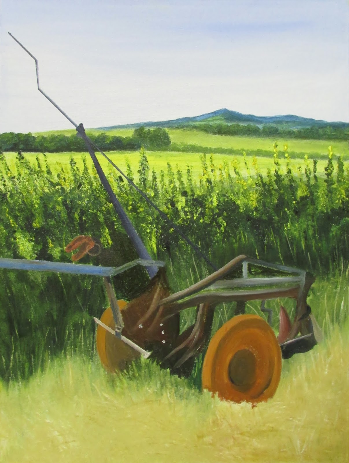 Isle of Wight Art Classes: Painting Farming Landscapes & Scenes Course ...