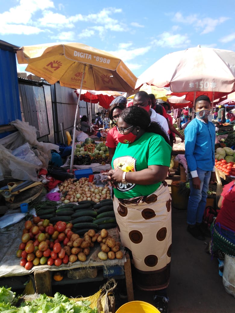 Secretária-geral vista distritos de Mandlakaze e Chibuto