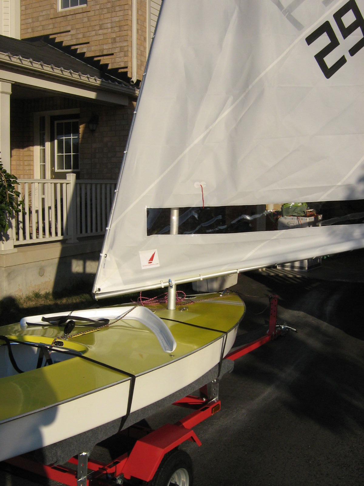 Classic Sunfish Sailboat