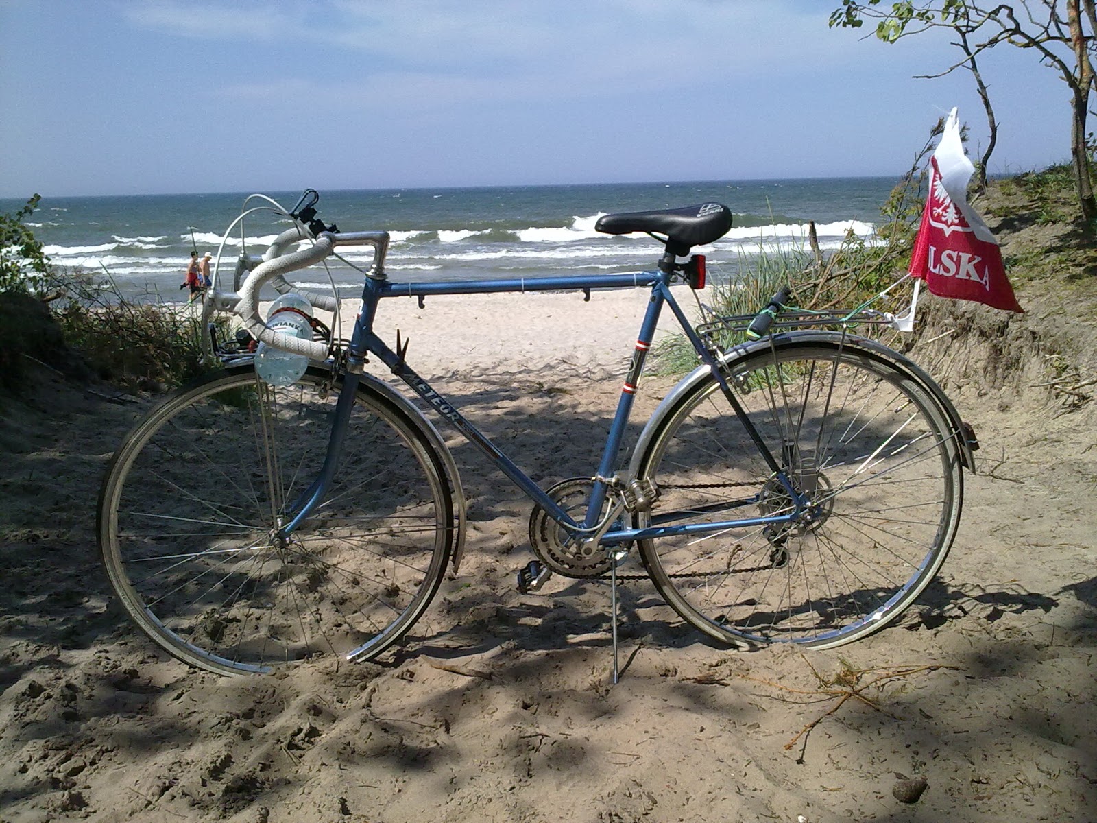 Romet3kolory: Romet Meteor nad Bałtykiem