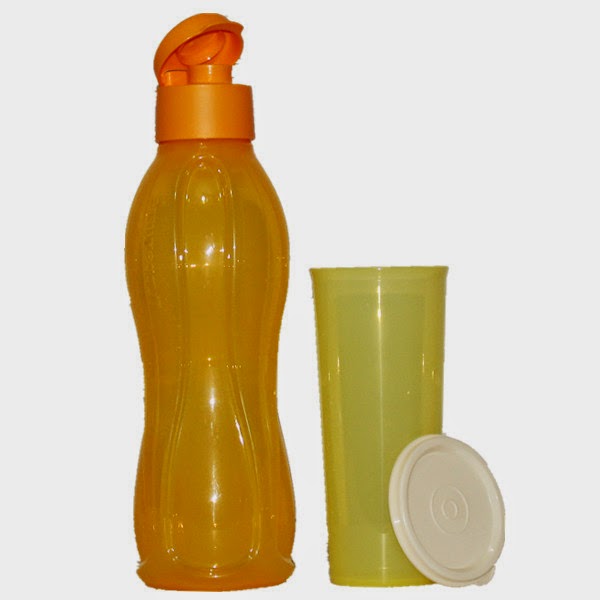 NUMIT Online Store Malaysia: Tupperware Flip Top Eco Bottle Orange 1 L ...