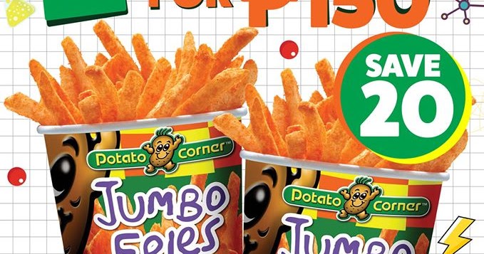 Manila Shopper: Potato Corner Lab Glorietta Anniv Promo: Nov 2019