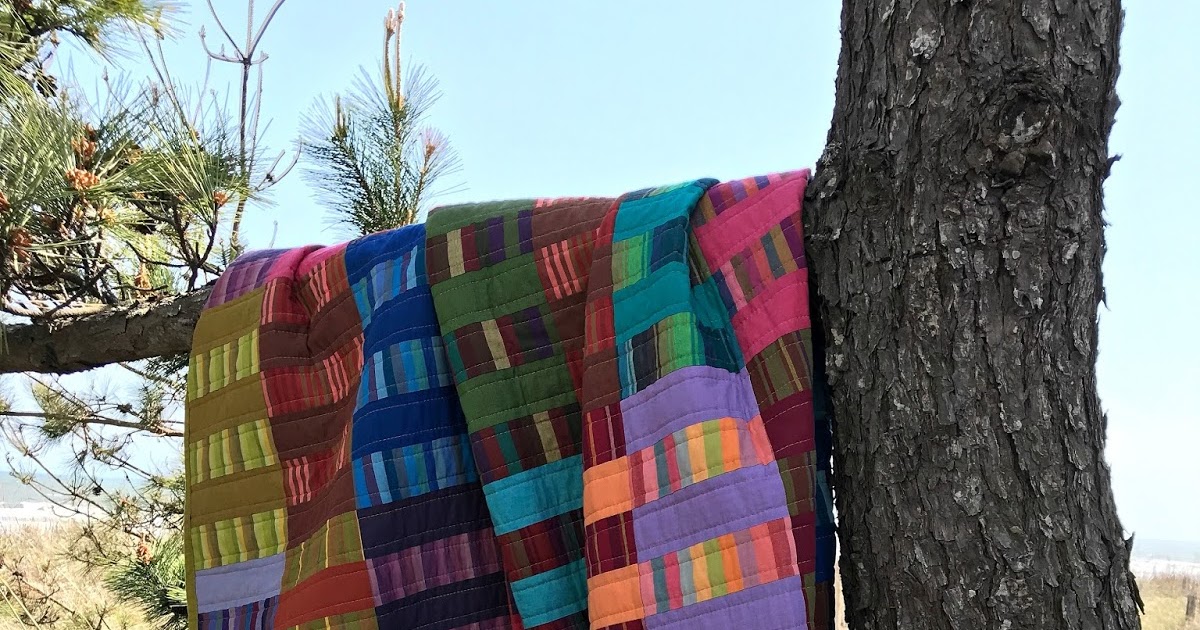 something rosemade: Kaffe Fassett Stripe Quilt: Another Ernie Quilt ...