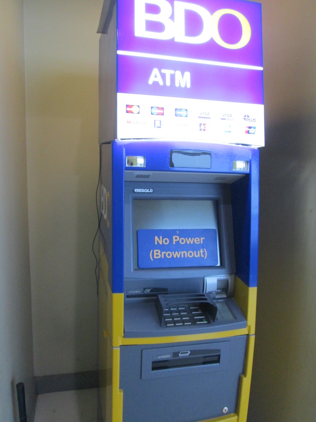 Philippinefails: ATM Brownout?