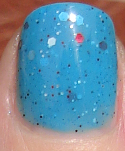 Noelie's Nails: Jaybird's Bomb Pop!