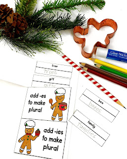Teaching Plural Nouns with Gingerbread