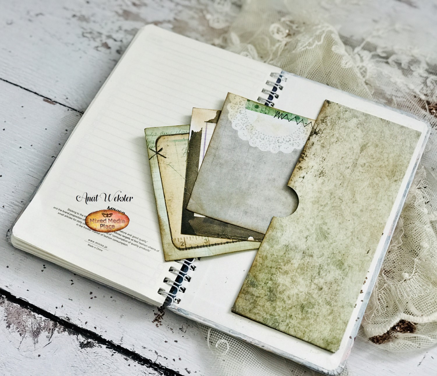 Mixed Media Place: Mixed Media diary by Anat Weksler