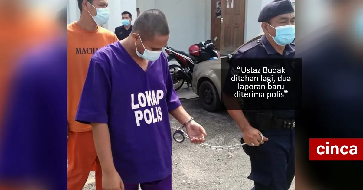 Ustaz Budak ditahan lagi, dua laporan baru diterima polis