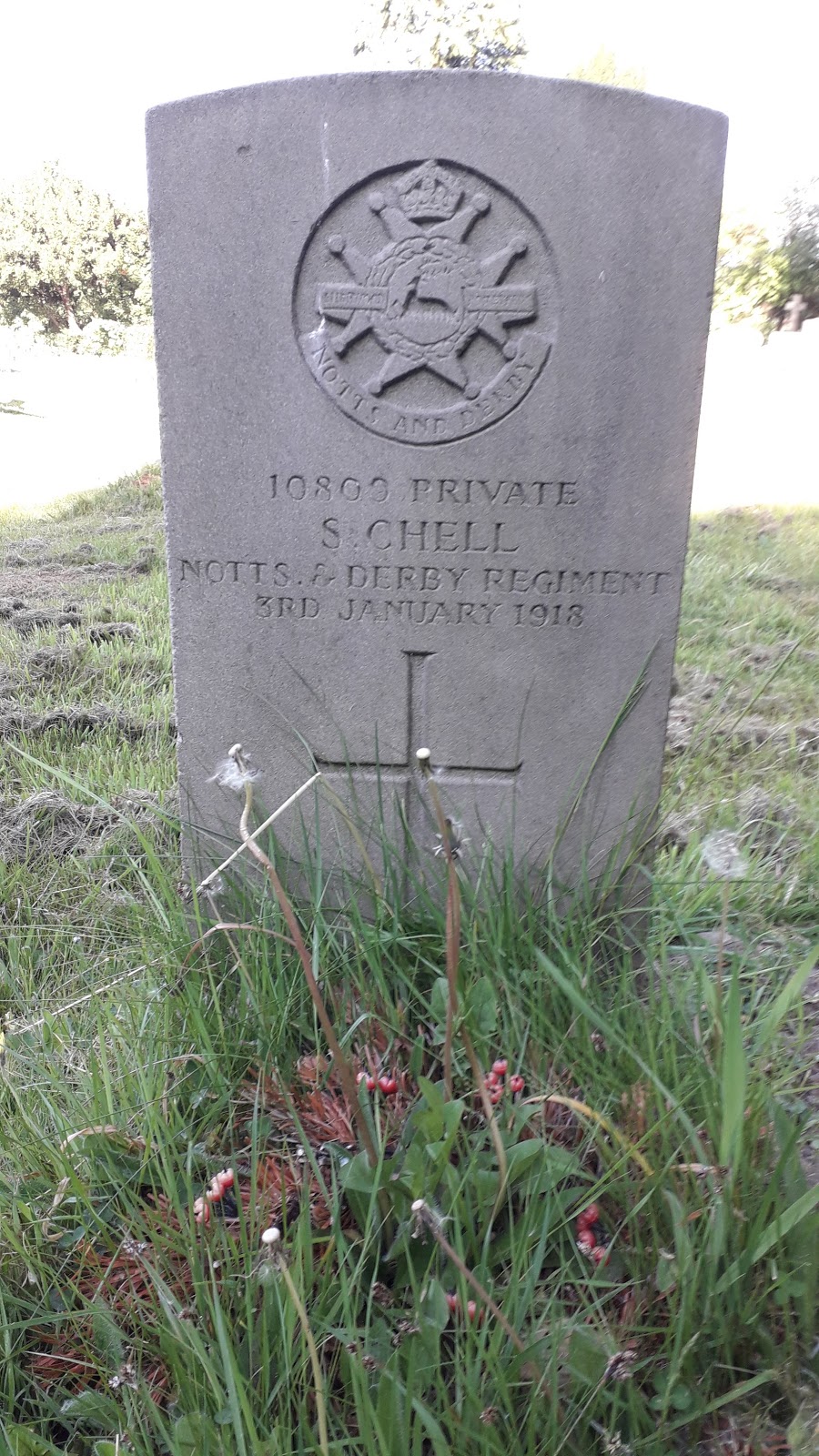War Graves and Memorials: Ashbourne Cemetery