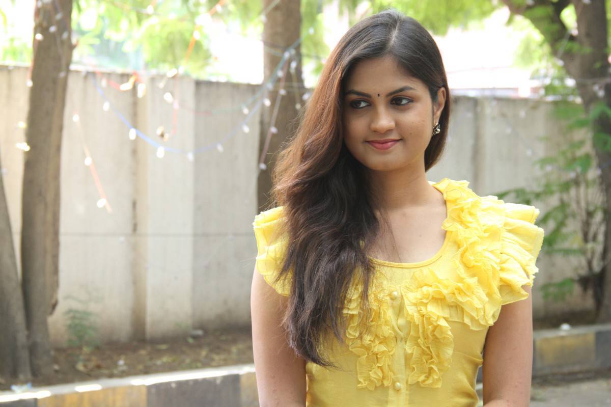 Ashritha Shetty Latest PhotoShoot Images At Orange Mittai Press Meet ...