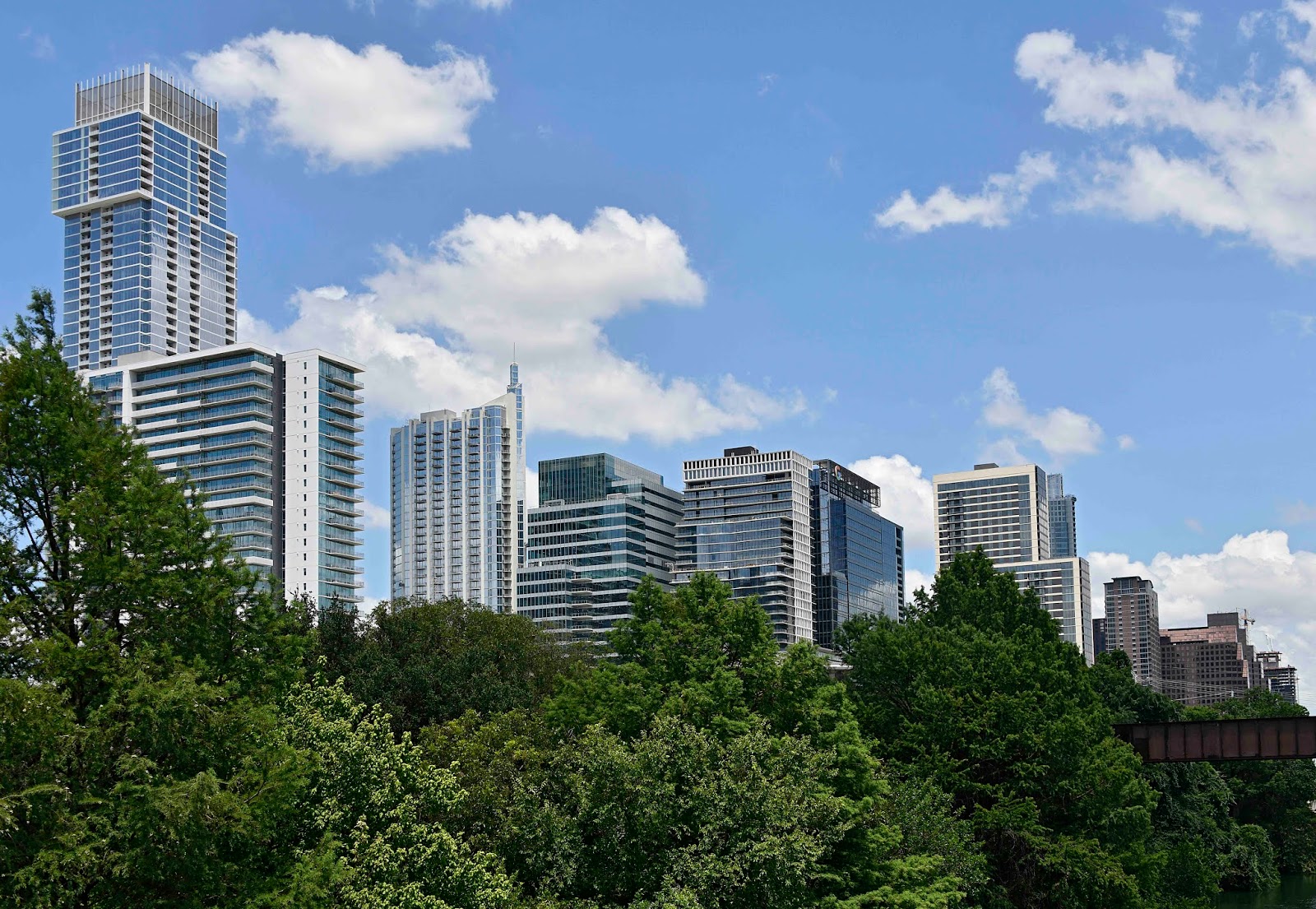 My Photo Blog: Austin Riverwalk - Rise of the High Rises