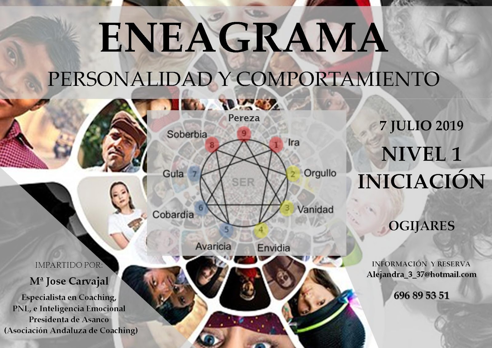 La Magia de la vida cotidiana: TALLER ENEAGRAMA PERSONALIDAD Y ...