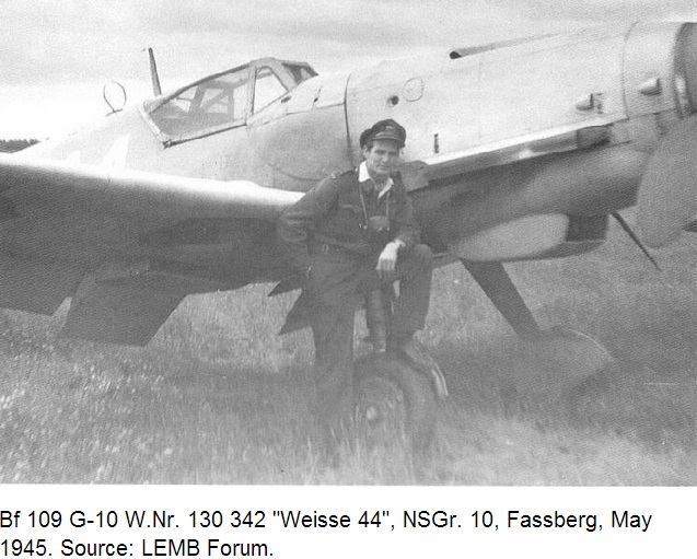 FalkeEins - the Luftwaffe blog: Messerschmitt Bf 109 G-10 of 5./NJG 11 ...