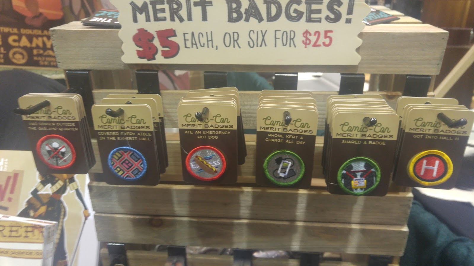 Comic-Con Guide: Your new SDCC obsession: merit badges