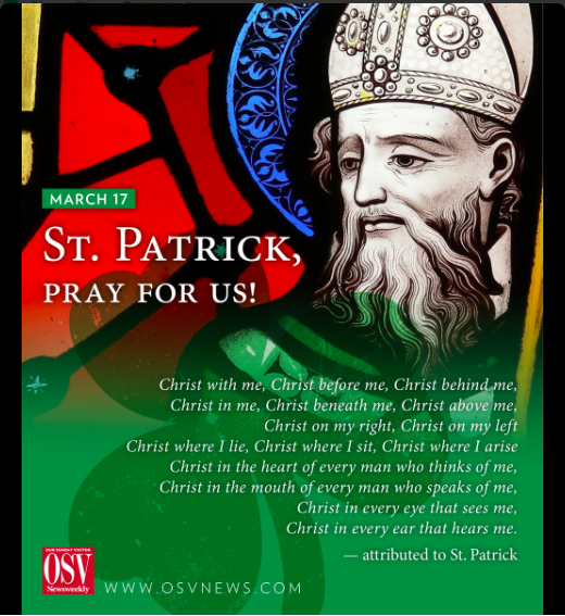 Pater Familias: Lorica of Saint Patrick