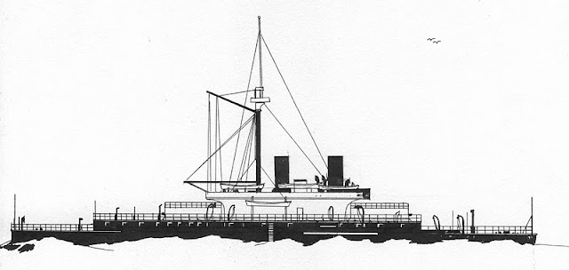 WARSHIPSRESEARCH: British turret ship HMS Devastation 1869-1908