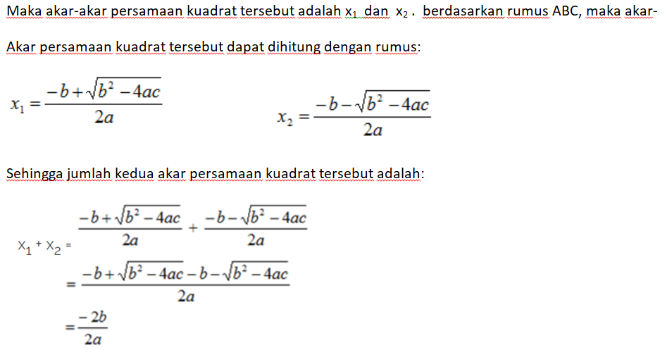 `: PERSAMAAN KUADRAT (3)