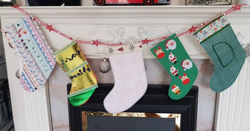 How to make Paper Stockings for Christmas - Lifestyle & DIY blogger ...