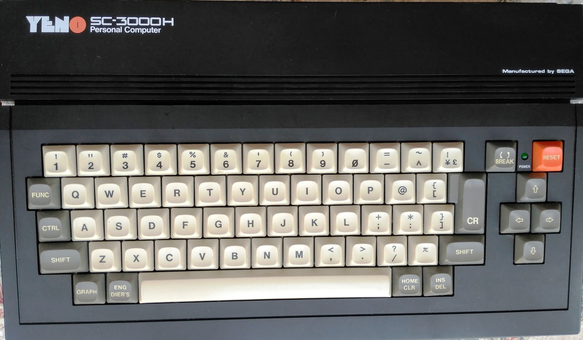 Retro Ordenadores Orty: Ordenador Yeno SC-3000H (1983) (RGB).