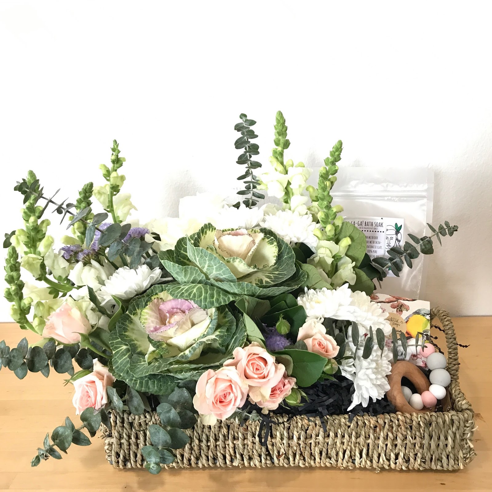 Urban Flower: Luxe Baby Hampers