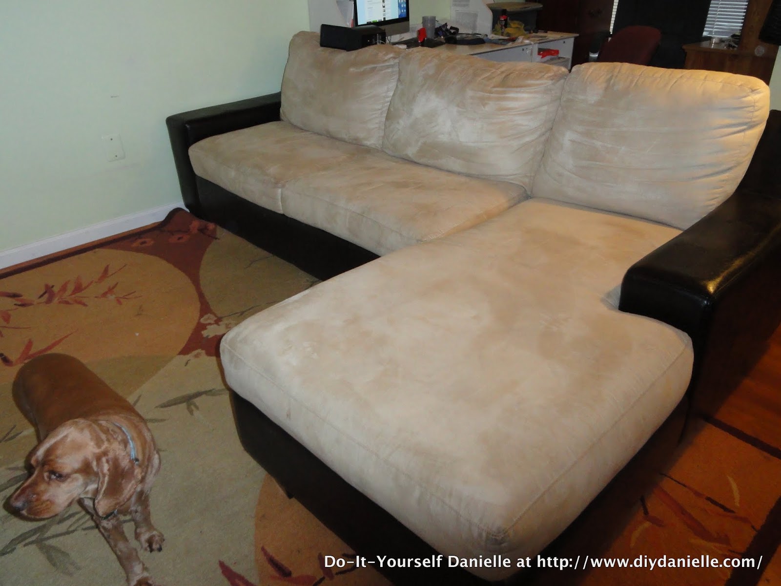How to Clean a Microfiber Couch - DIY Danielle®