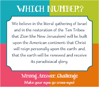 Primary Activity Ideas: Articles Of Faith Trivia Cards - Spiritual ...