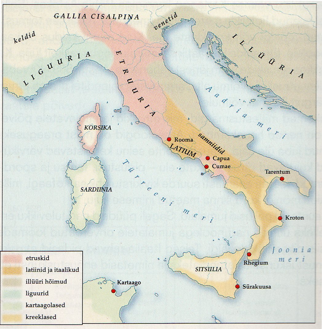 Vana-Kreeka ja Vana-Rooma mütoloogia: RIIGID