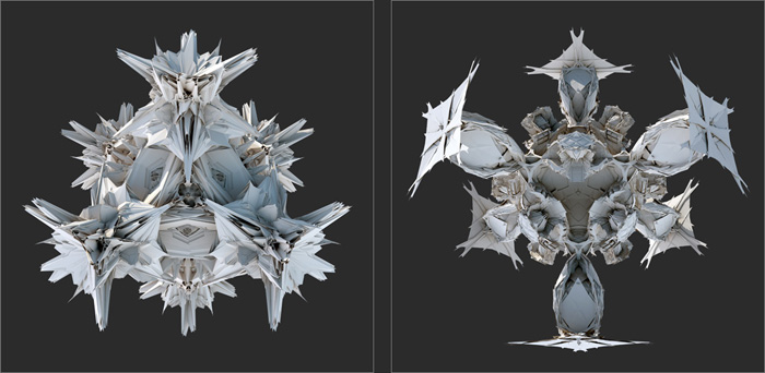 Drawing : Michael Hansmeyer and computational architecture