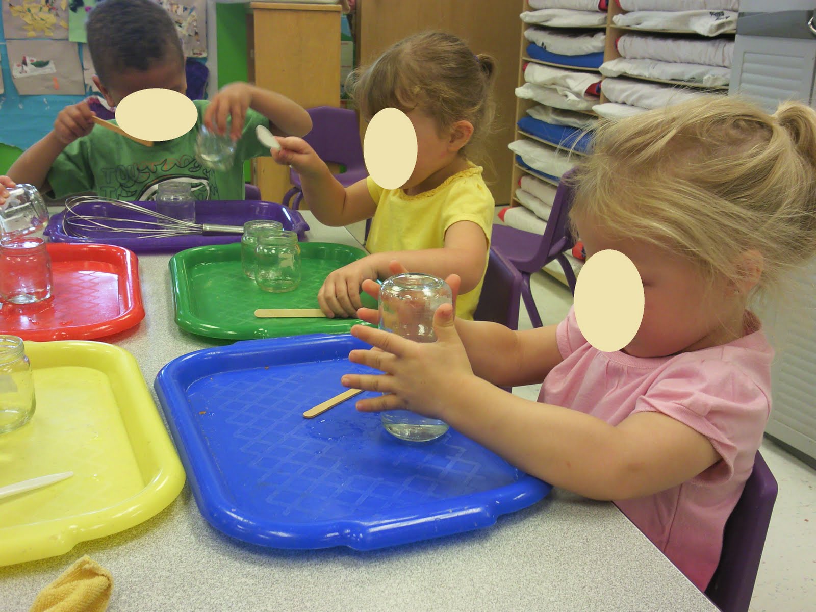 Play-Based Classroom: Glass and Water Experiment