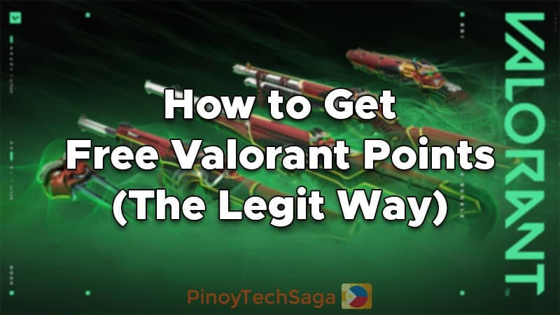 How to Get Free Valorant Points (The Legit Way) in 2024 | PinoyTechSaga