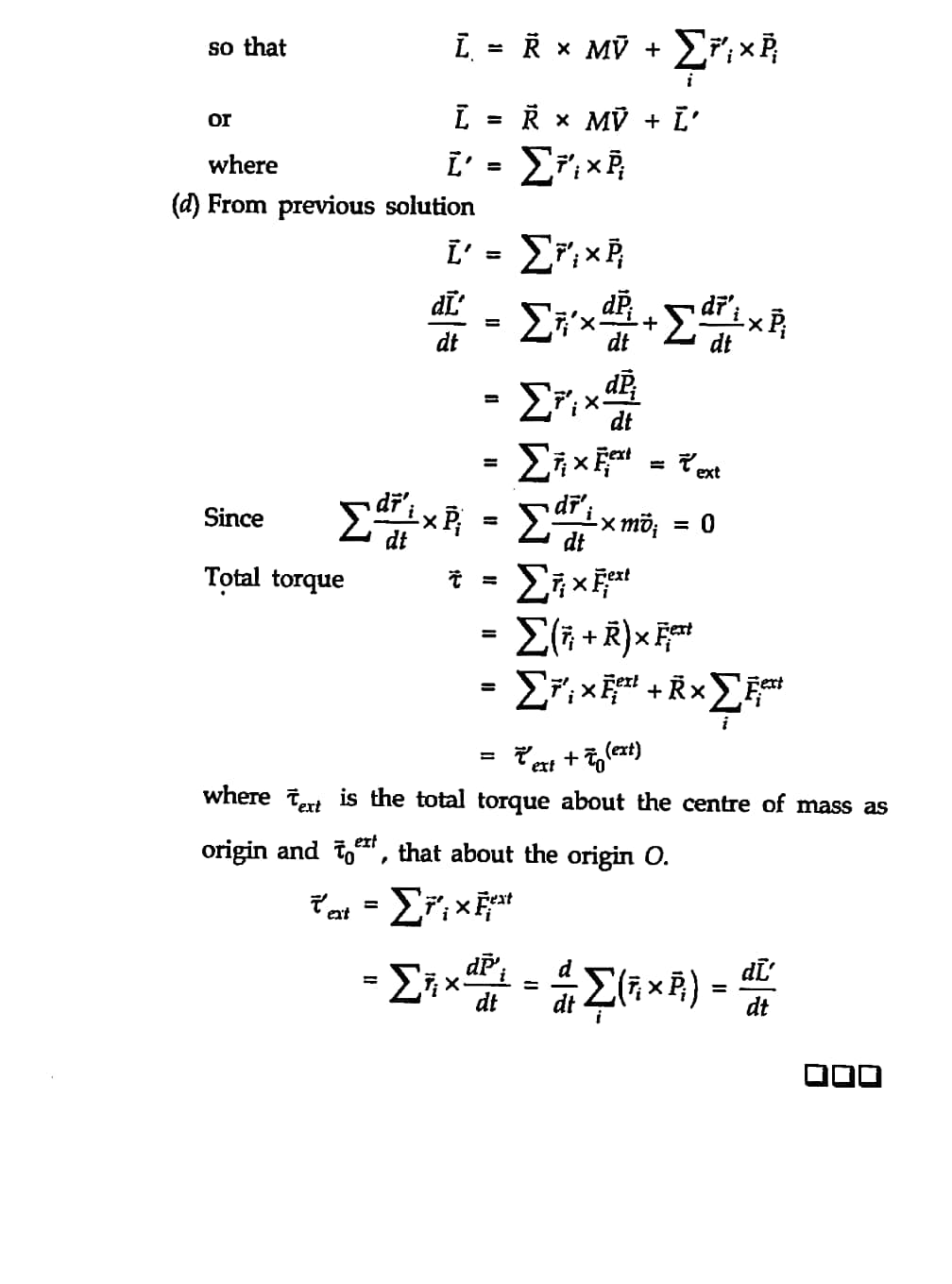 System of particles class 11 physics - Studypur