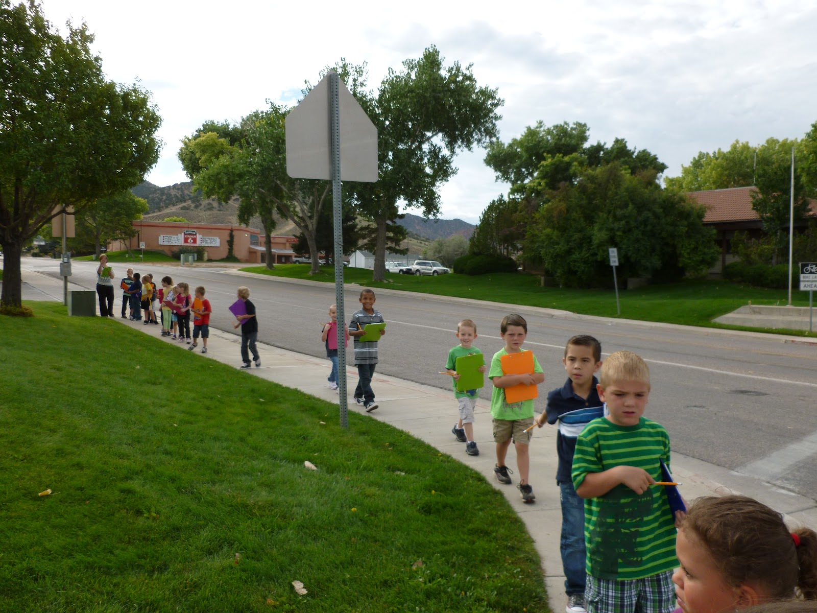 Fun For First: Walking Field Trip-Neighborhoods