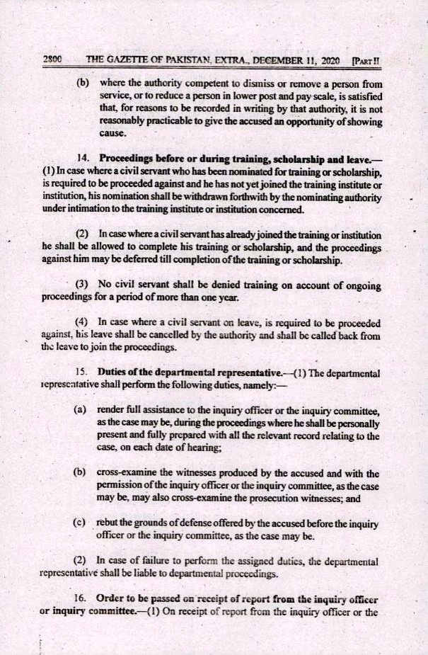 CIVIL SERVANTS EFFICIENCY AND DISCIPLINE RULES 2020 civil-servants-efficiency-and-discipline-rules-2020