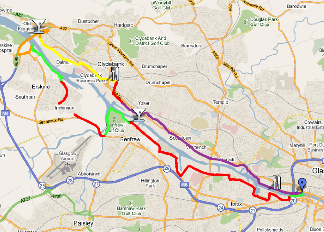 Lesley's cycle of life...: Routes in and around where we live.....Part 1