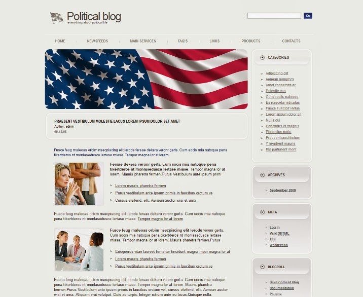 20+ Best Political WordPress Themes - Webprecis