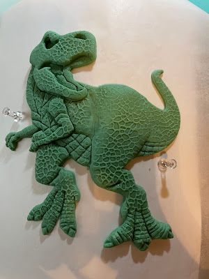 The Bake More: Toothy T-Rex Dinosaur Cake