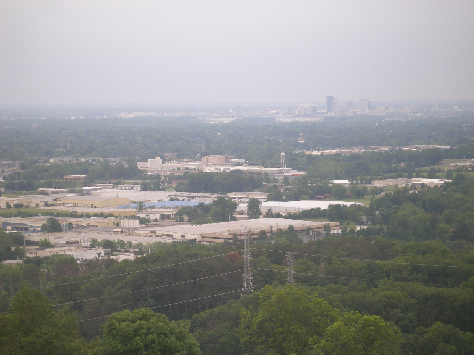 JSH's Visual Slushpile: View from Floyds Knobs