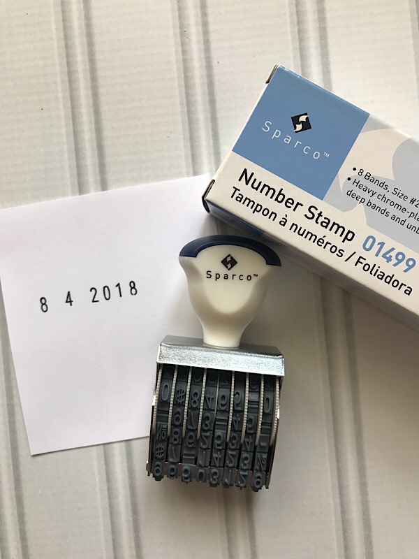 Triple the Scraps: Want a Never-ending Date Stamp?