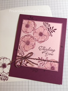 Priscilla's Papercrafts: Amazing Card