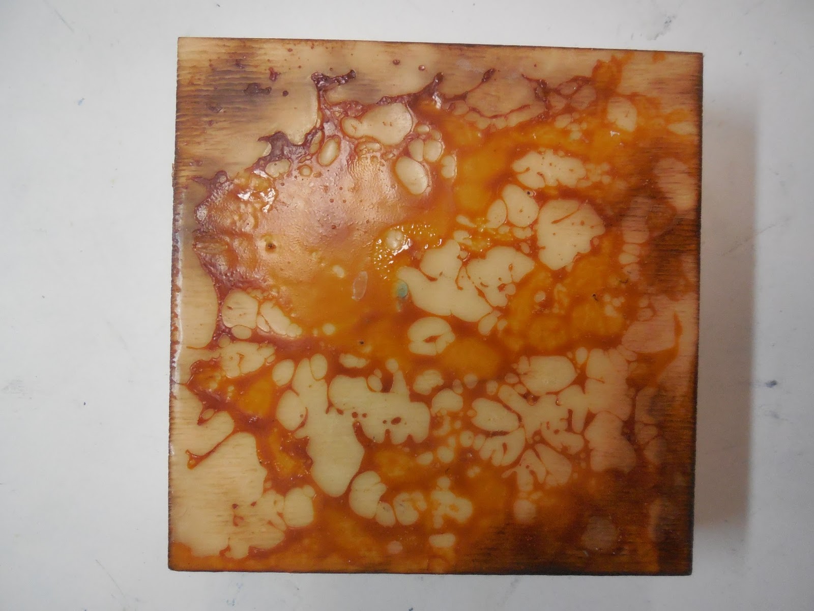 Art With a Needle: Fiber art and encaustic 3 -- Linda McLaughlin