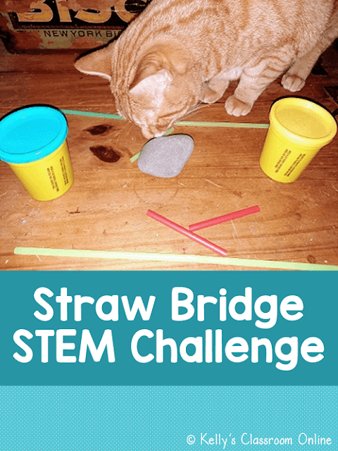 Kelly's Classroom Online: Straw Bridge STEM Challenge