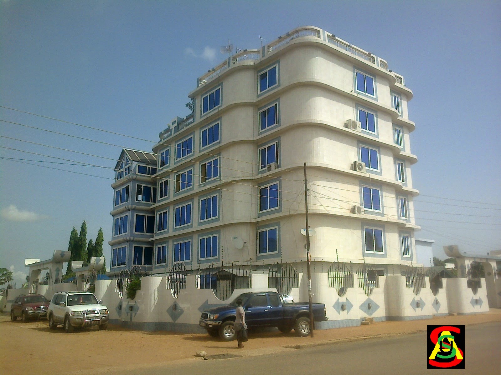 Snap of Kwadwo Safo Kantanka's house in Taifa-Accra
