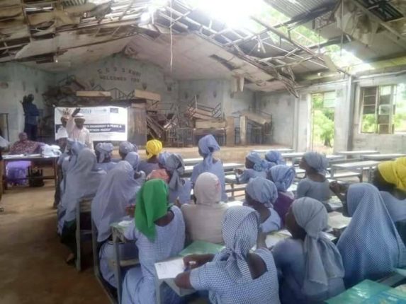 Photos: See the deplorable state of an all girls secondary school in Gombe